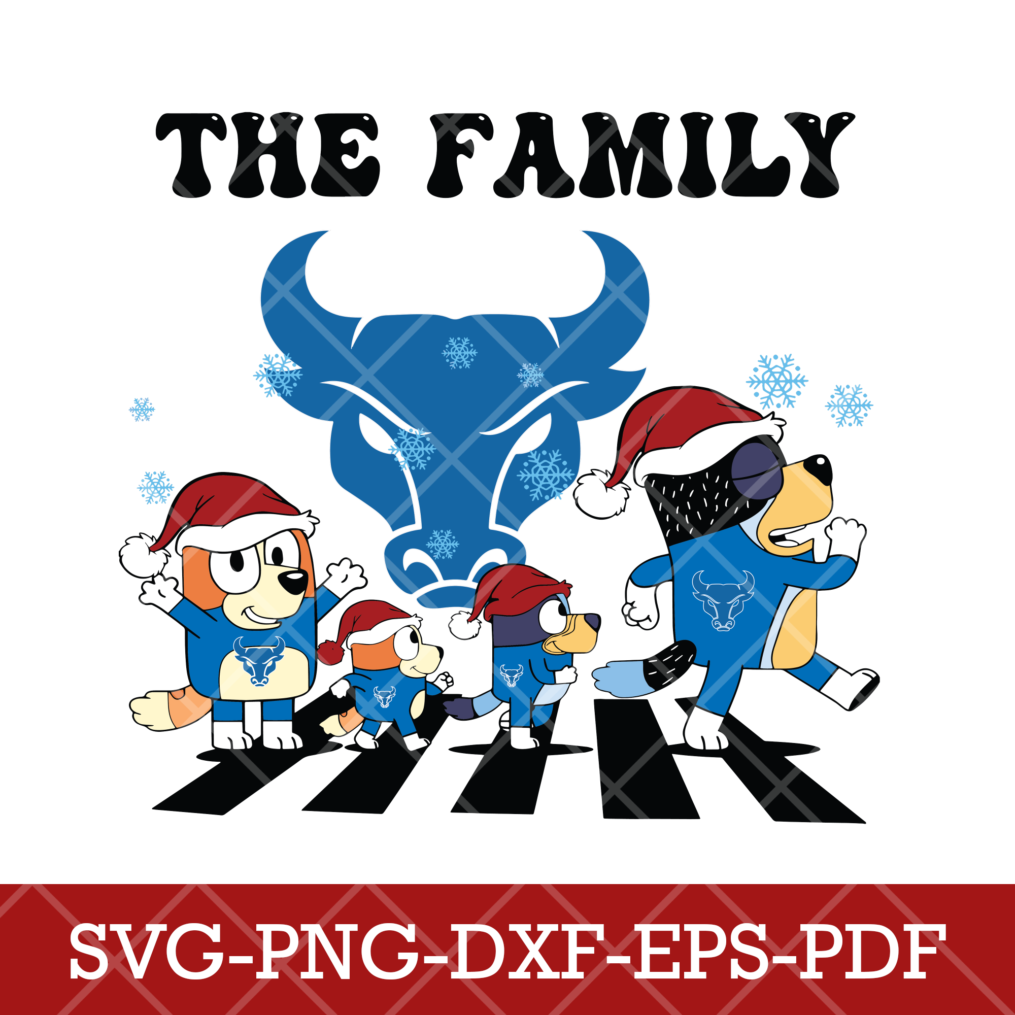 Buffalo Bulls_NCAA Bluey 3,NCAA svg,SVG,DXF,EPS,PNG,Digital - Inspire ...