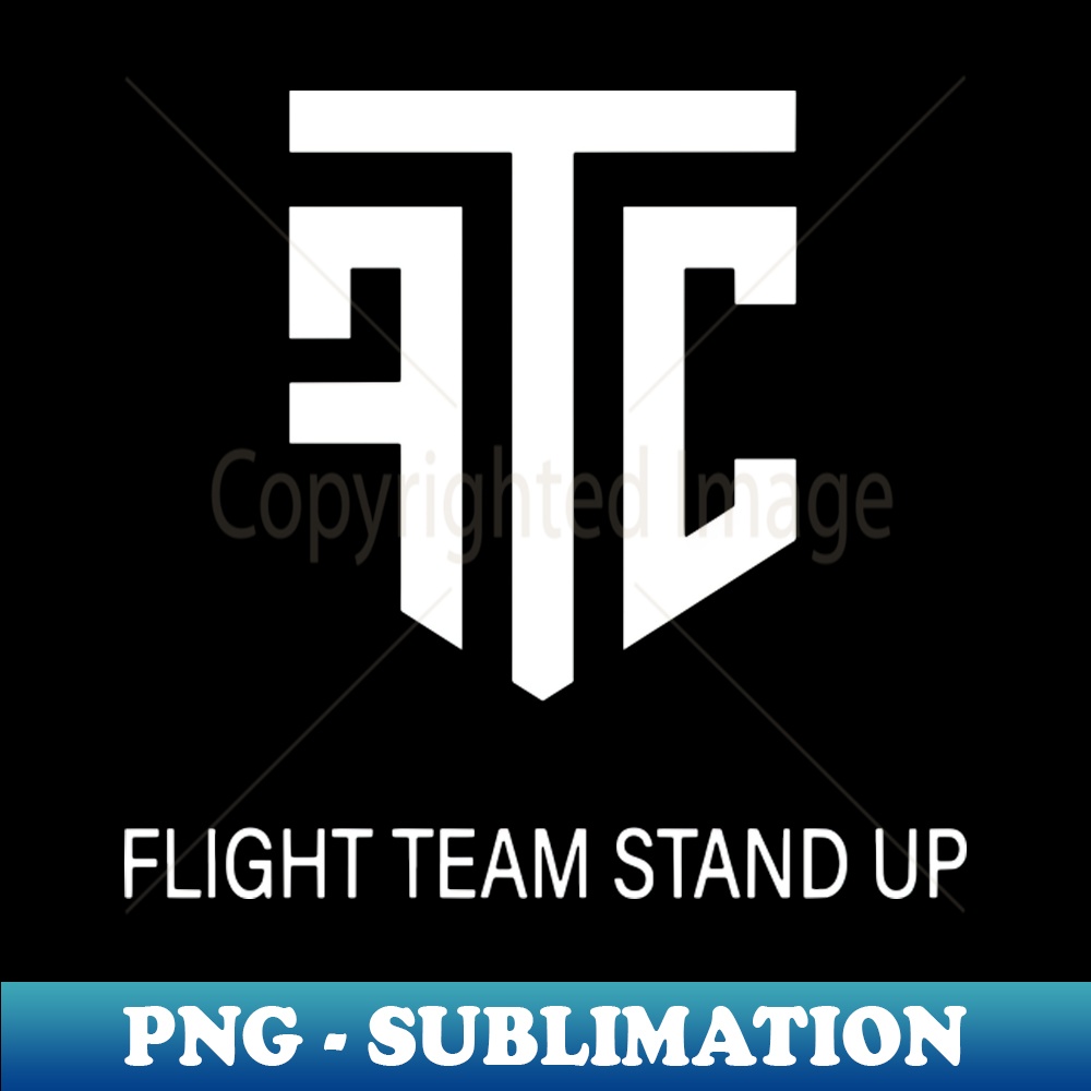 Flightreacts Merch Flight Team Stand Up Ftc Logo black - Sig | Inspire ...