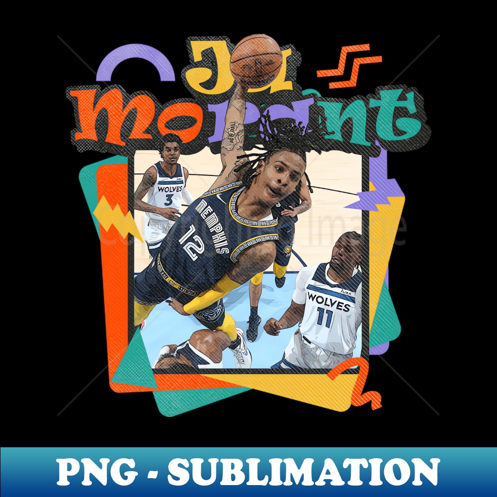 GOODART - JA MORANT DUNK - High-Resolution PNG Sublimation - Inspire Uplift