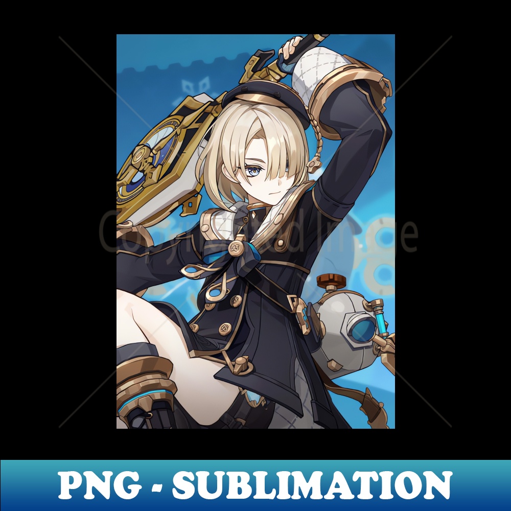 Freminet Genshin Impact - Sublimation-Ready PNG File - Revol | Inspire ...