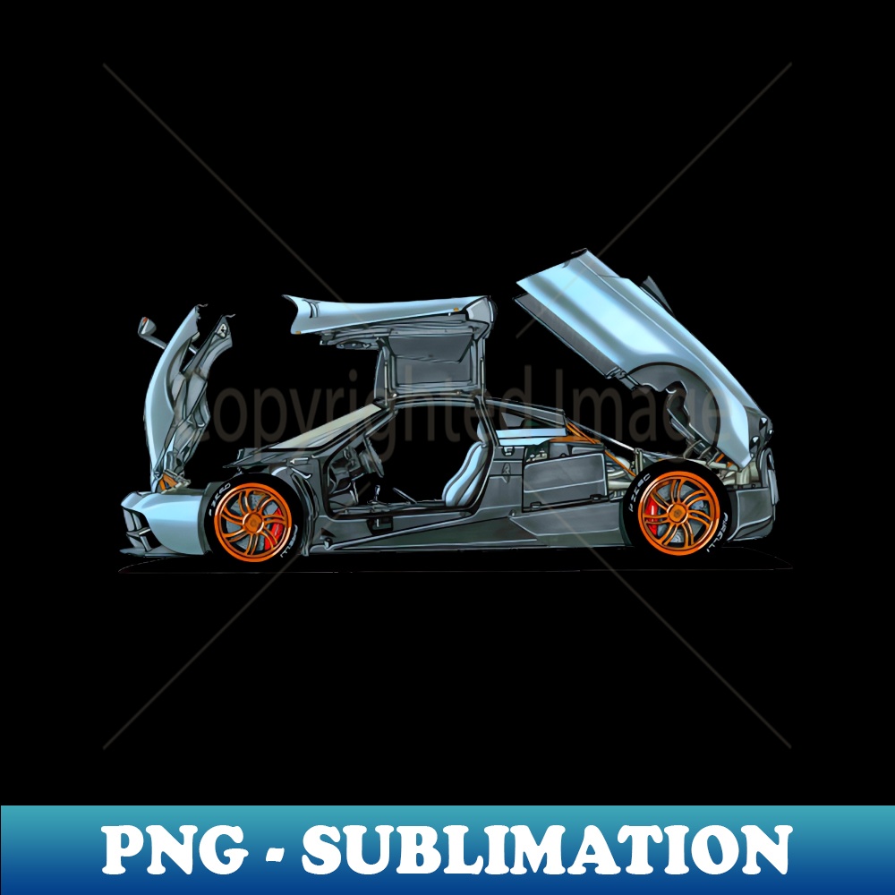 Italian super cool hypercar Pagani Huayra with engine Merced | Inspire ...