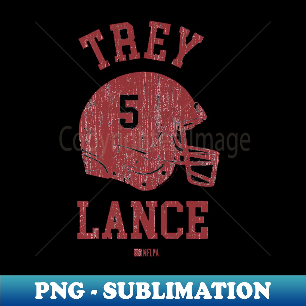 Trey Lance San Francisco Helmet Font - PNG Transparent Subli - Inspire ...