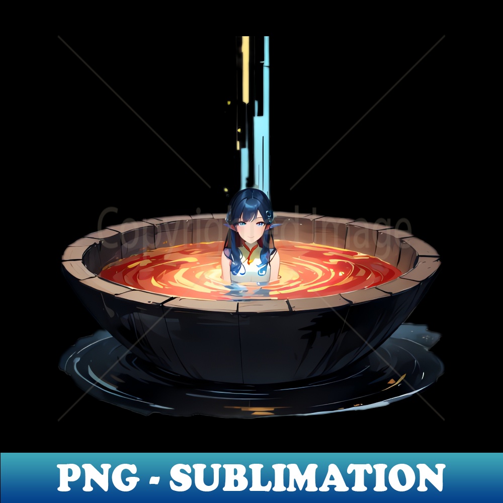 The girl who is bathing in the soup pot - Exclusive Sublimat | Inspire ...