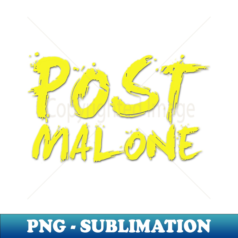 Post Malone logo - Retro PNG Sublimation Digital Download - | Inspire ...
