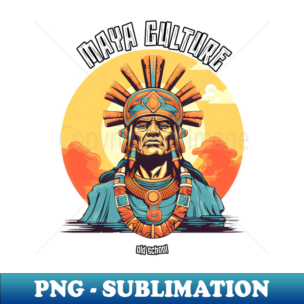 Maya Aztec Old Schools style - PNG Transparent Sublimation F | Inspire ...