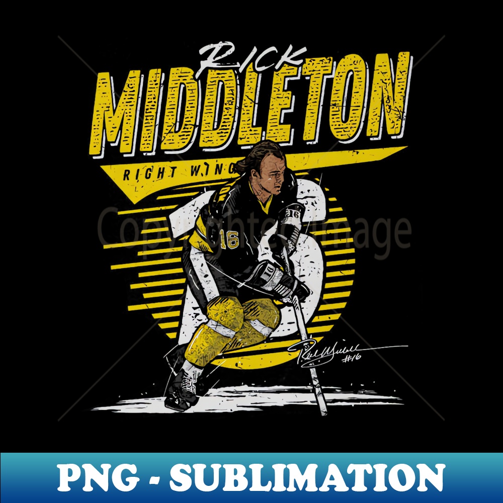 Rick Middleton Boston Comet - PNG Transparent Sublimation Fi - Inspire ...
