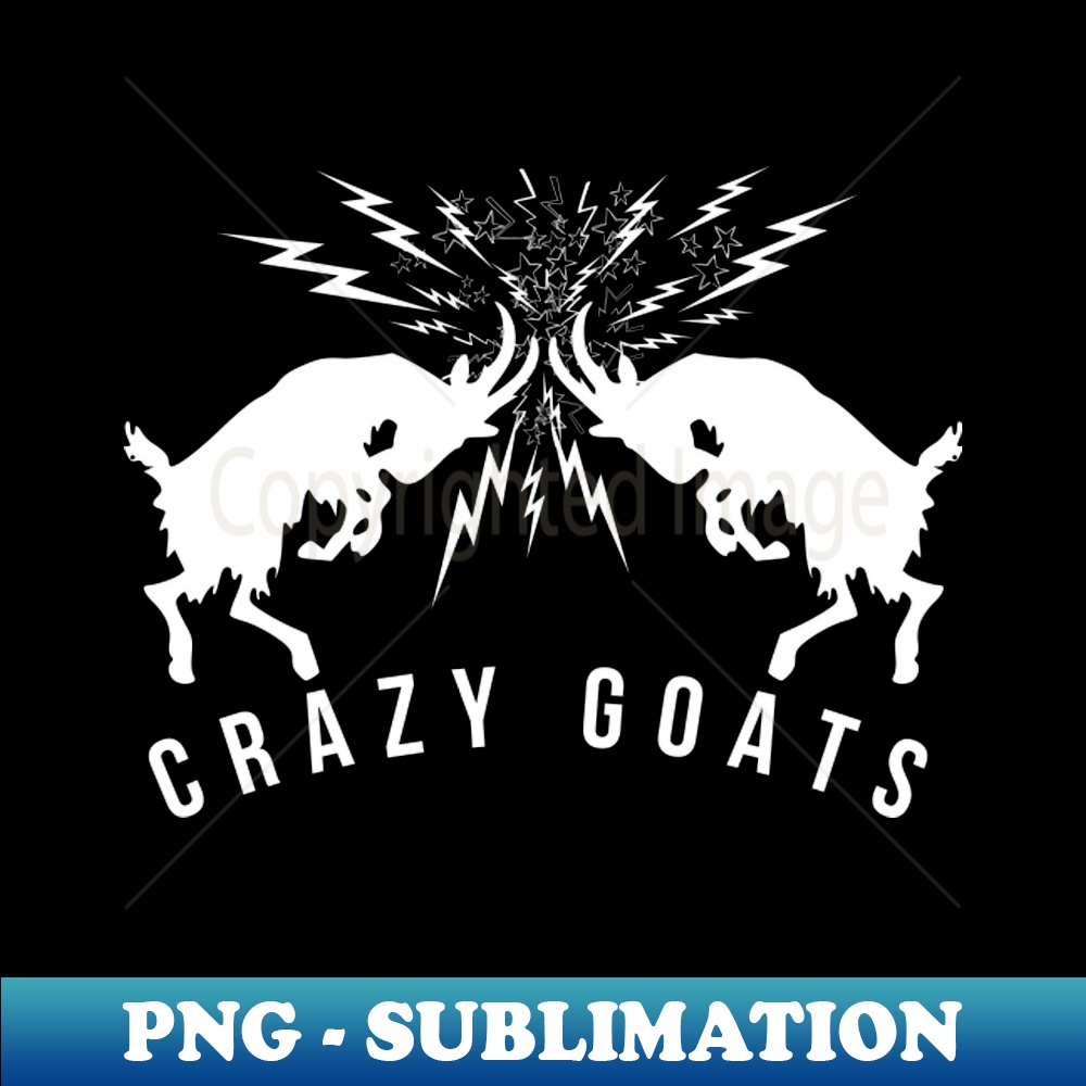 Crazy goats - PNG Transparent Digital Download File for Subl | Inspire ...