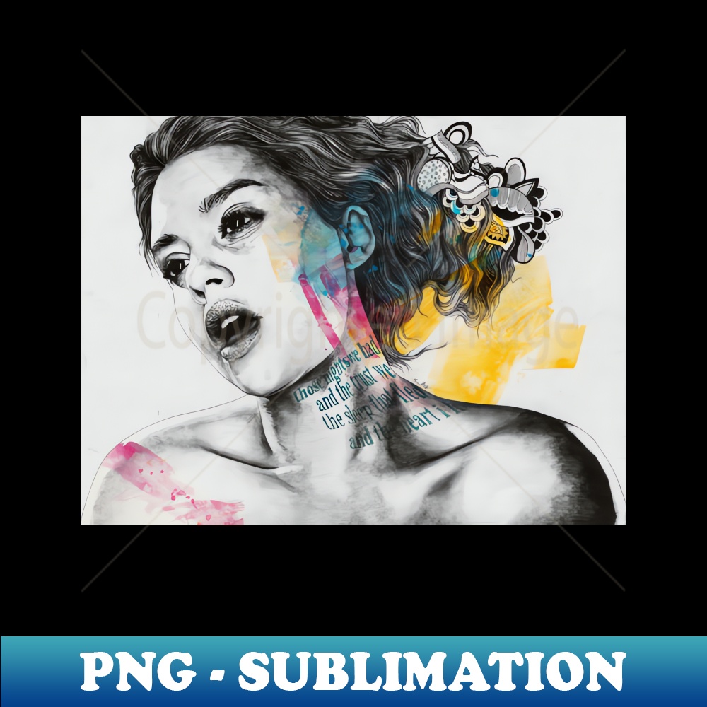 The Broken Vow I expressive woman face bkg - Artistic Subl | Inspire Uplift