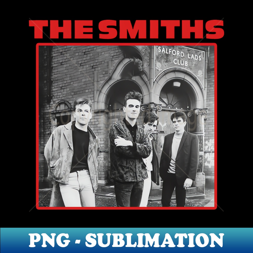80s The Smiths - PNG Transparent Sublimation File - Instantl - Inspire ...