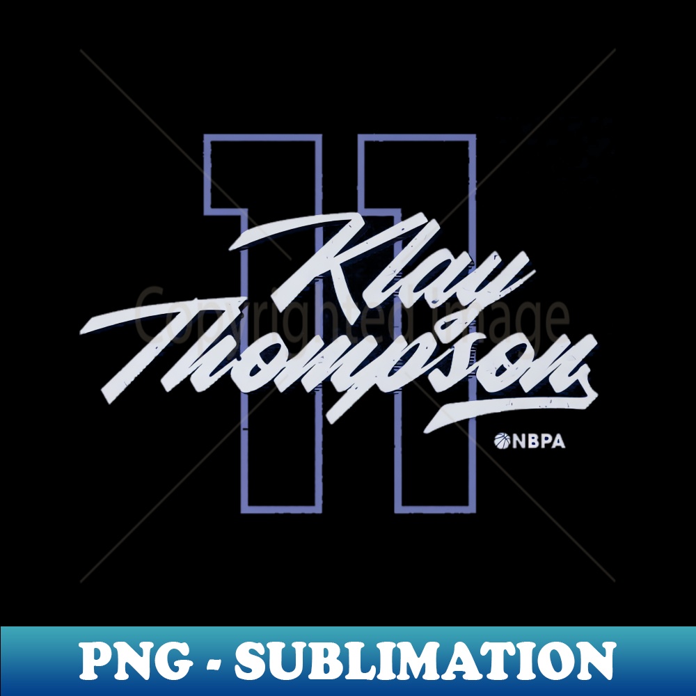 Klay Thompson Golden State Number Script - Stylish Sublimati | Inspire ...