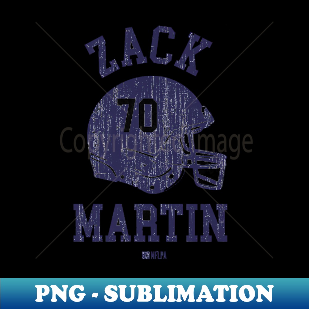 Zack Martin Dallas Helmet Font - Trendy Sublimation Digital | Inspire ...