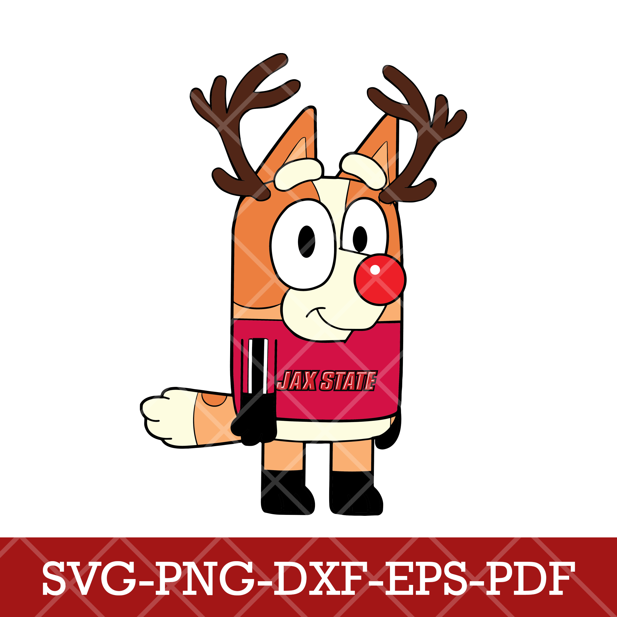 Jacksonville State Gamecocks_NCAA Bluey 8,NCAA svg,SVG,DXF,E | Inspire ...