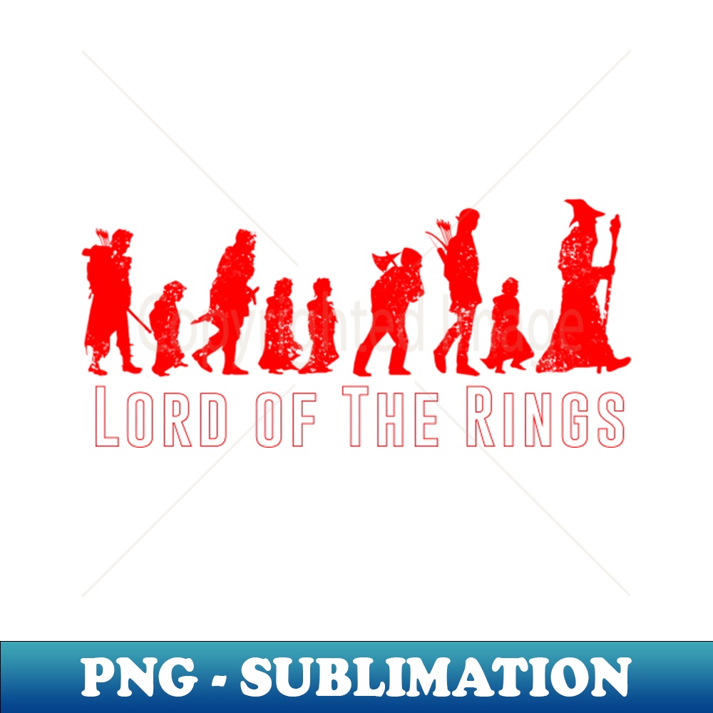 Lord of the rings - Instant Sublimation Digital Download - T | Inspire ...