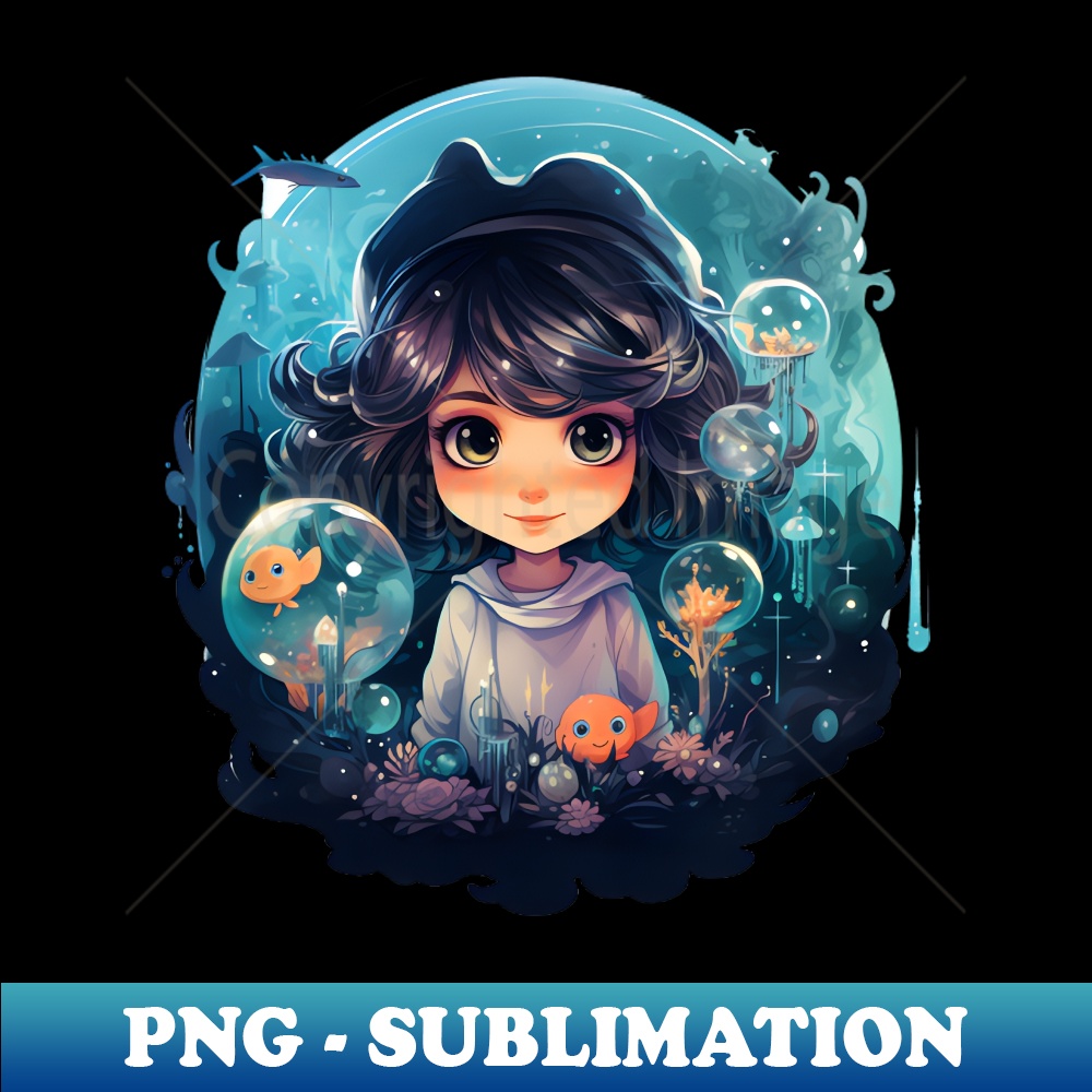 Cute little girl - Instant Sublimation Digital Download - Cr | Inspire ...