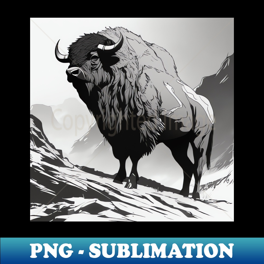 Bison Shadow Silhouette Anime Style Collection No 114 - Crea | Inspire ...