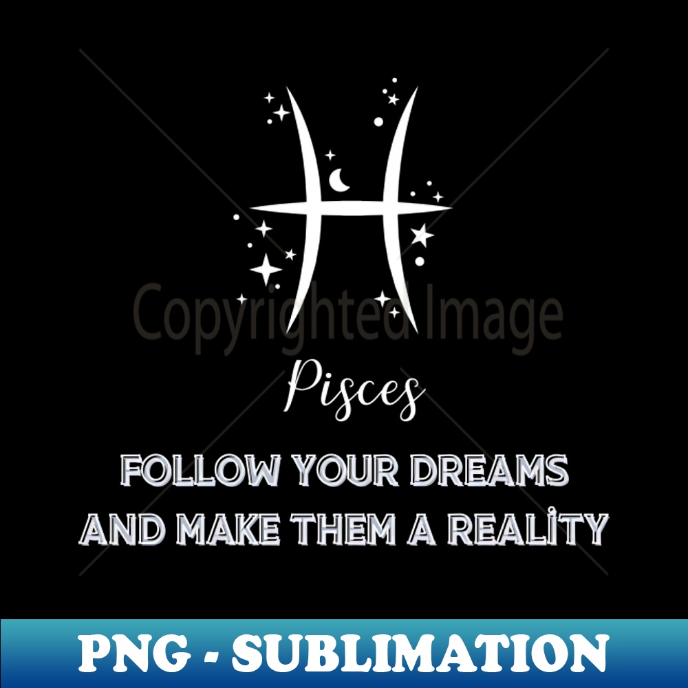 Pisces Zodiac - Signature Sublimation PNG File - Create with | Inspire ...