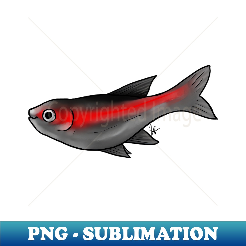 Fish - Tetras - Glowlight Tetra - PNG Transparent Digital Do | Inspire ...