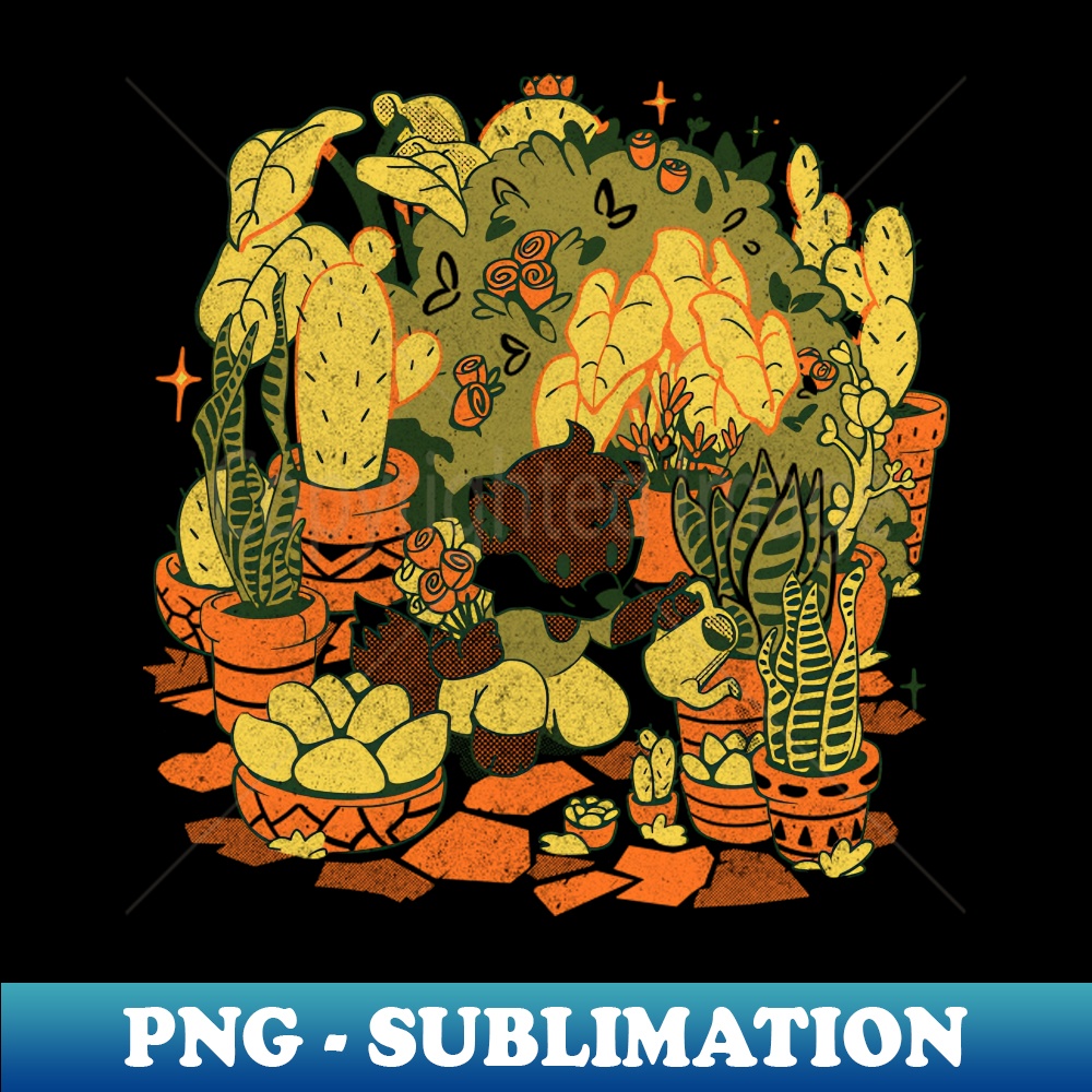 Plants and Chill - PNG Transparent Sublimation Design - Revo | Inspire ...