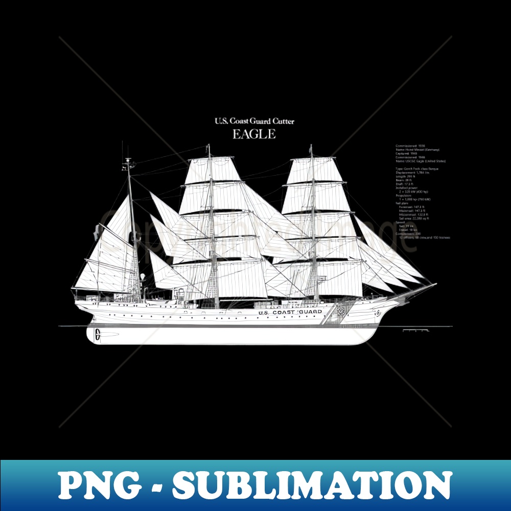 United States Coast Guard Cutter Eagle wix-327 - PBDpng - PN | Inspire ...