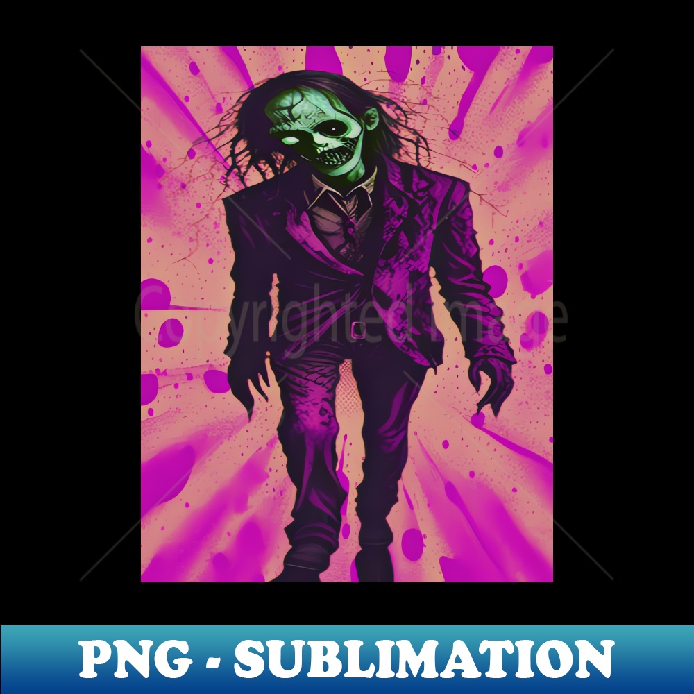 Zombie P - Signature Sublimation PNG File - Unlock Vibrant S - Inspire ...