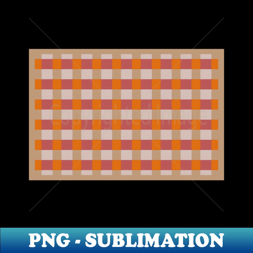 Modern PInk Orange Striped Jute Rug Pattern - Contemporary | Inspire Uplift