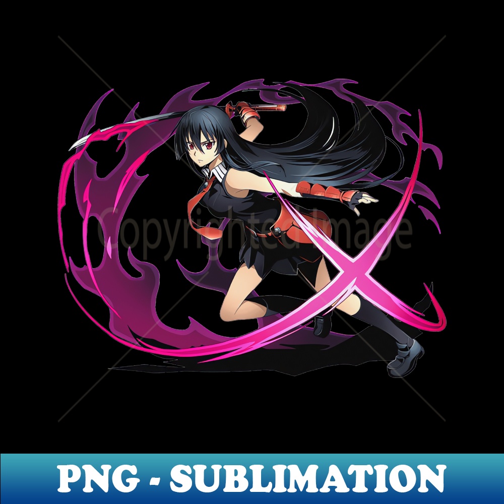 Akame Ga Kill Akame - Exclusive PNG Sublimation Download - | Inspire Uplift
