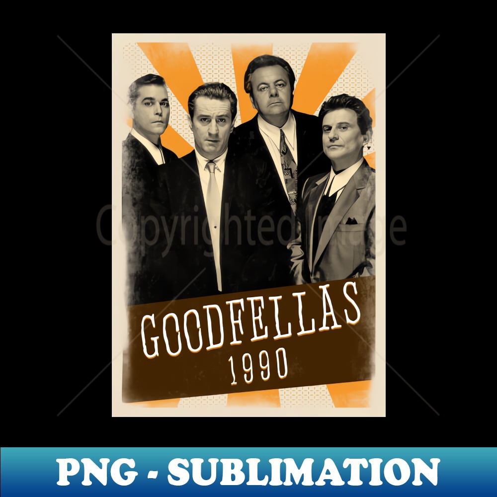 Vintage Aesthetic Goodfellas 1990s - Retro PNG Sublimation D | Inspire ...