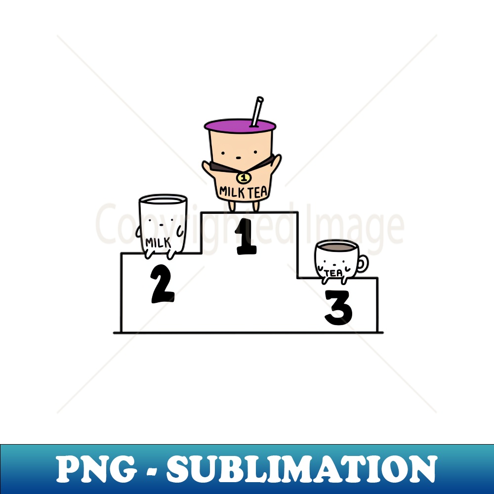 Milk Tea Number One - Aesthetic Sublimation Digital File - S - Inspire ...