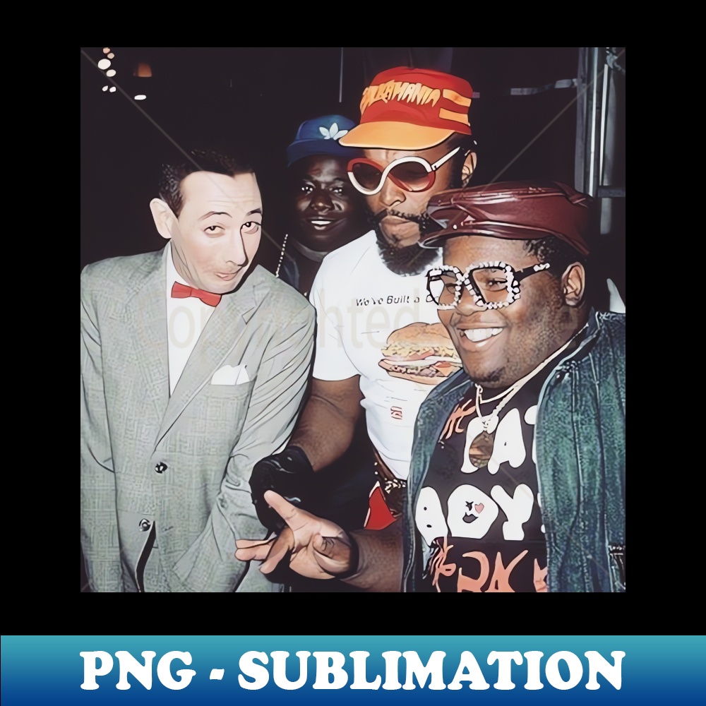 Pee Wee Herman with Mr- T and The Fat Boys 1985 - Vintage Su | Inspire ...