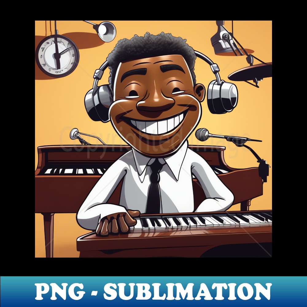 Keyboard Player With A Large Smile - PNG Transparent Sublima | Inspire ...