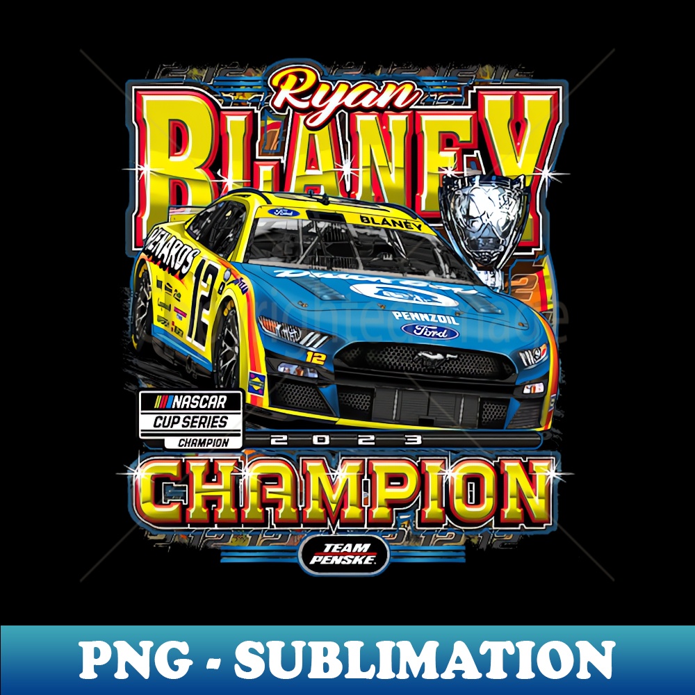 Ryan Blaney NASCAR Cup 2023 Series Champion - Exclusive PNG | Inspire ...