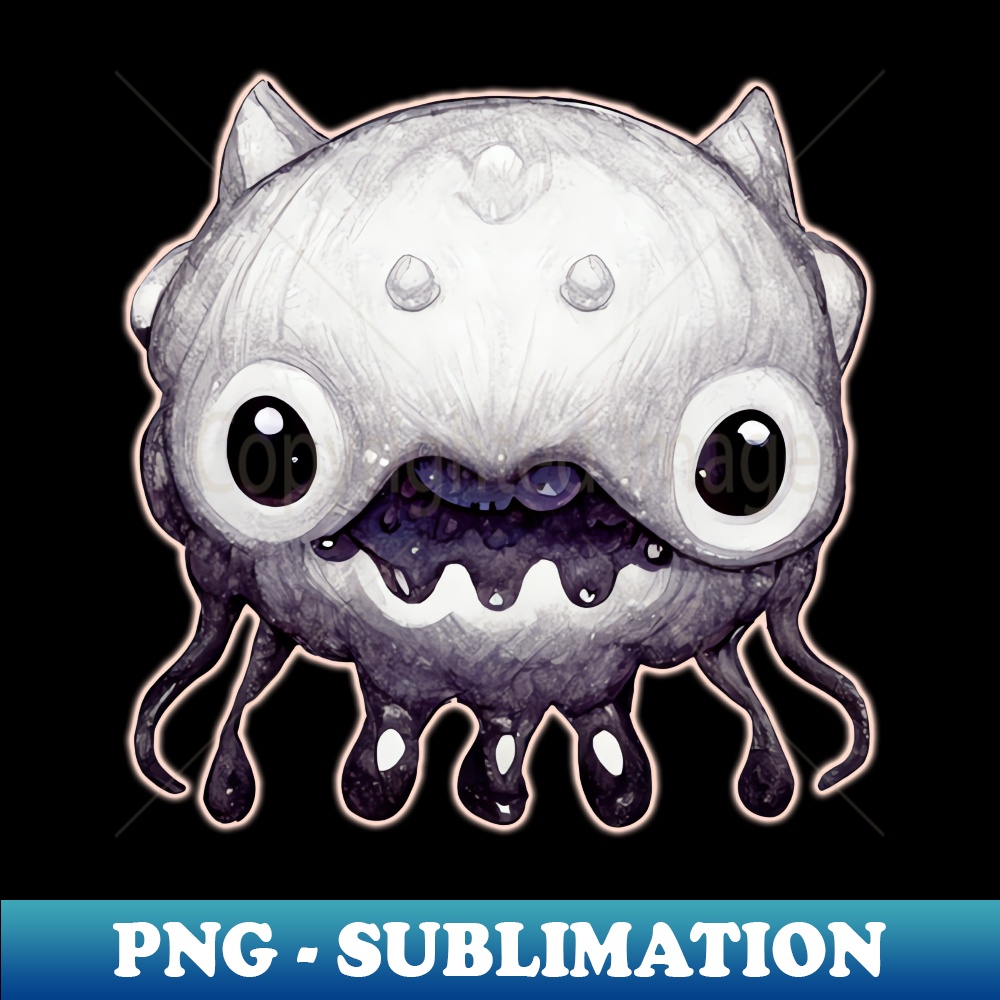 Cute Cartoon Monster - High-Resolution PNG Sublimation File | Inspire ...