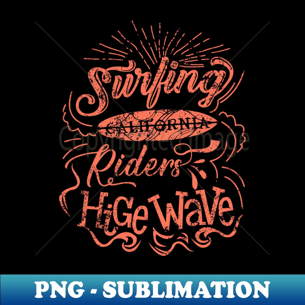 Surfing California riders high wave - High-Resolution PNG Su | Inspire ...