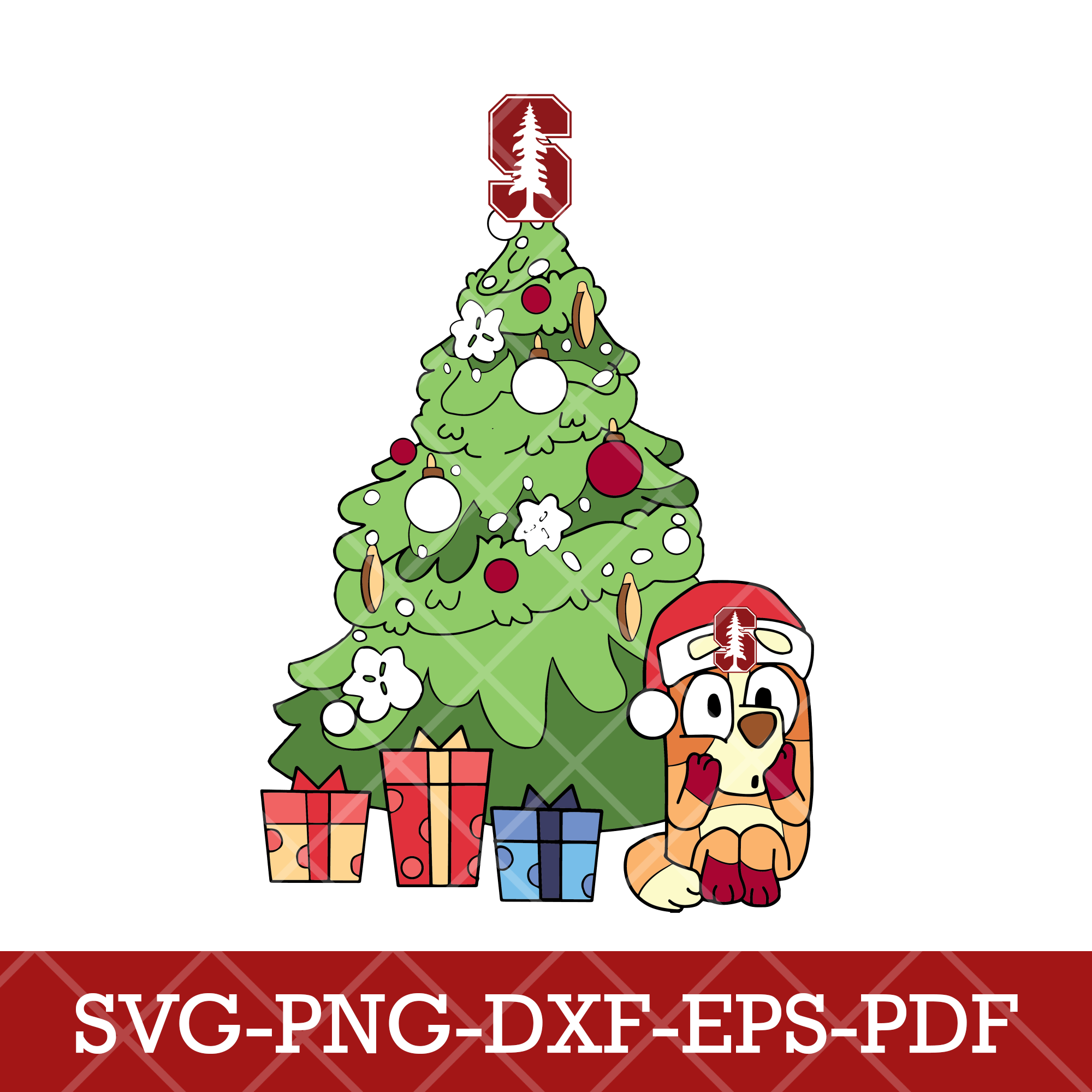 Stanford Cardinal_NCAA Bluey 9,NCAA svg,SVG,DXF,EPS,PNG,Digi - Inspire ...