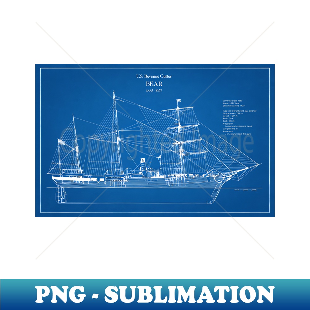 United States Coast Guard Revenue Cutter Bear - AD - Signatu | Inspire ...