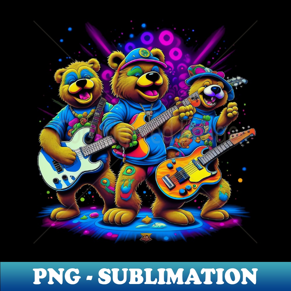 grateful dead dancing bears - Premium Sublimation Digital Do | Inspire ...