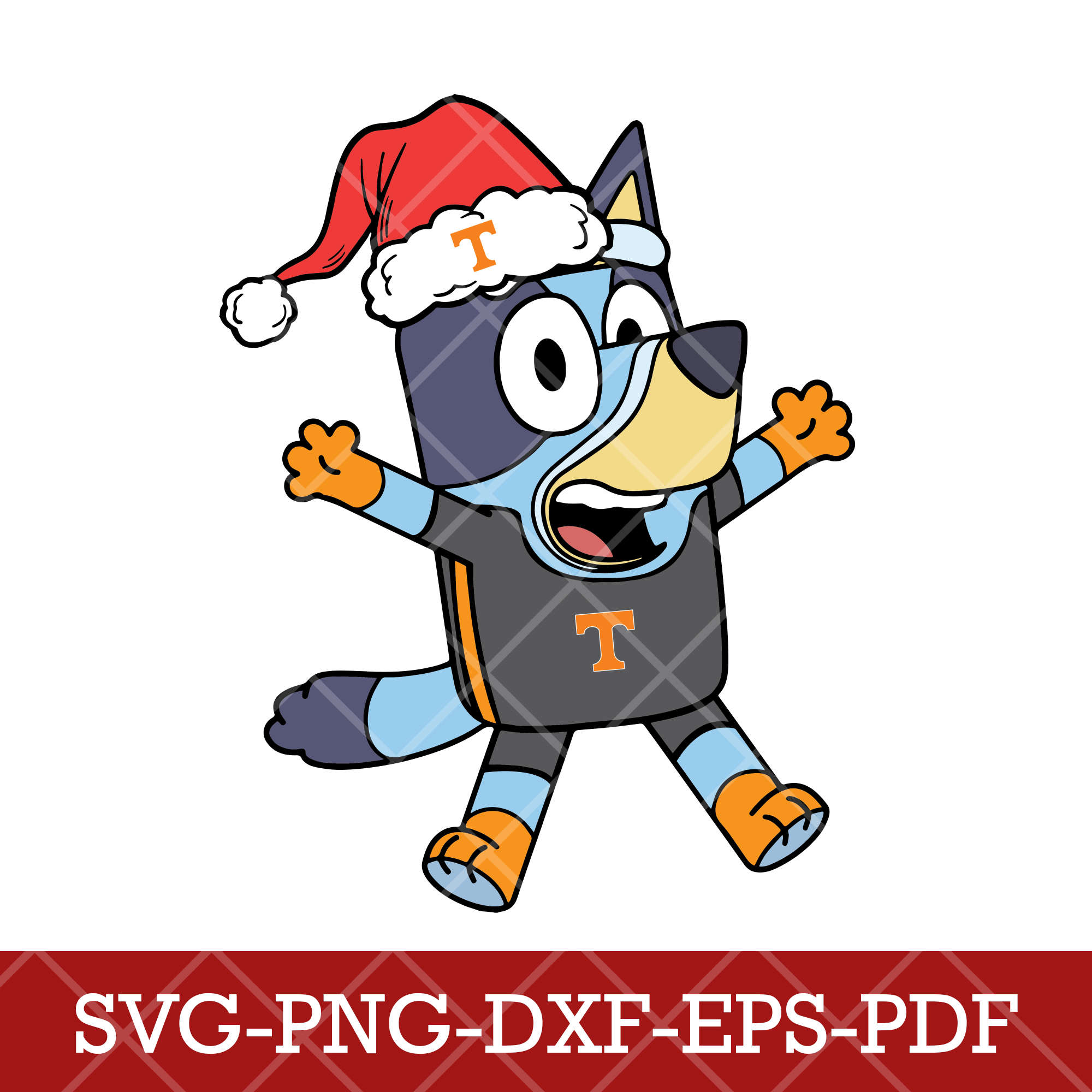 Tennessee Volunteers_NCAA Bluey 12,NCAA svg,SVG,DXF,EPS,PNG, | Inspire ...
