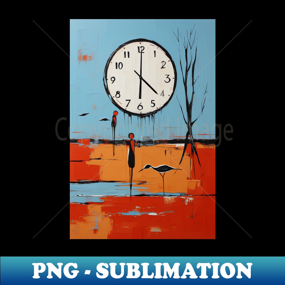 Time - High-Resolution PNG Sublimation File - Instantly Tran - Inspire ...