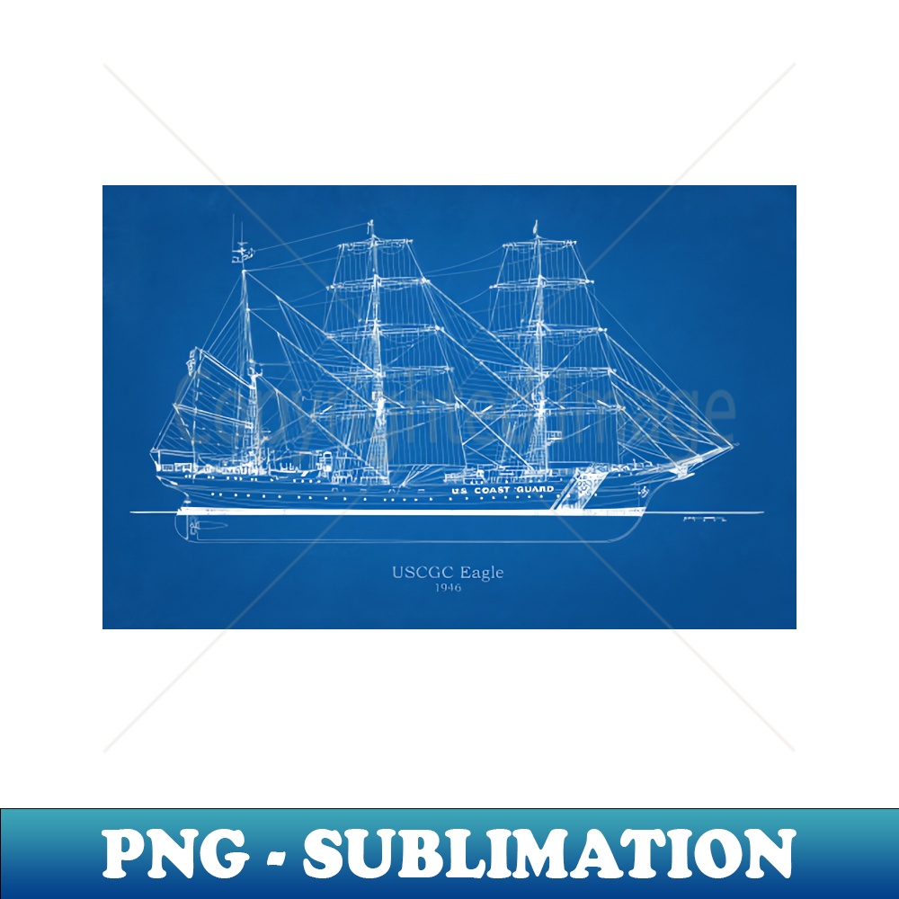 United States Coast Guard Cutter Eagle wix-327 - A - Vintage | Inspire ...