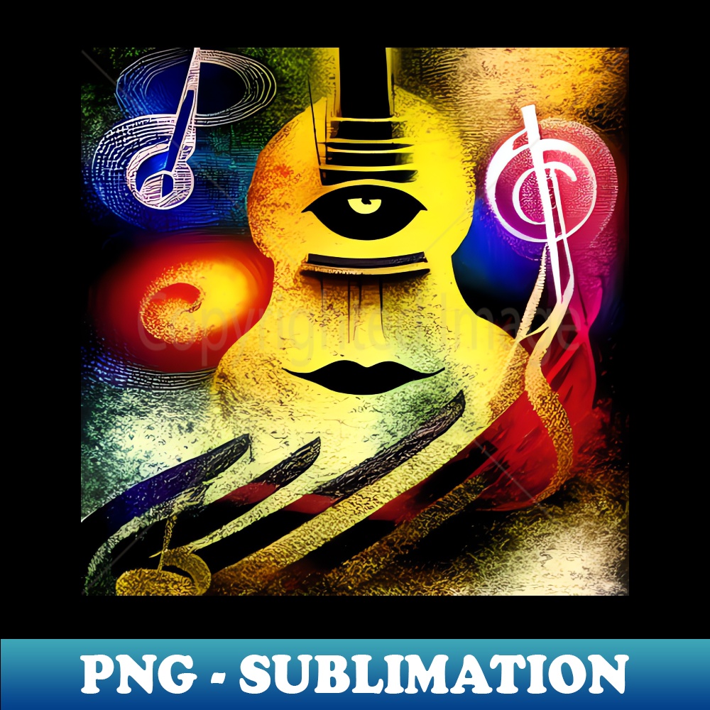 Abstract Image Of Musical Symbols - Elegant Sublimation PNG | Inspire ...