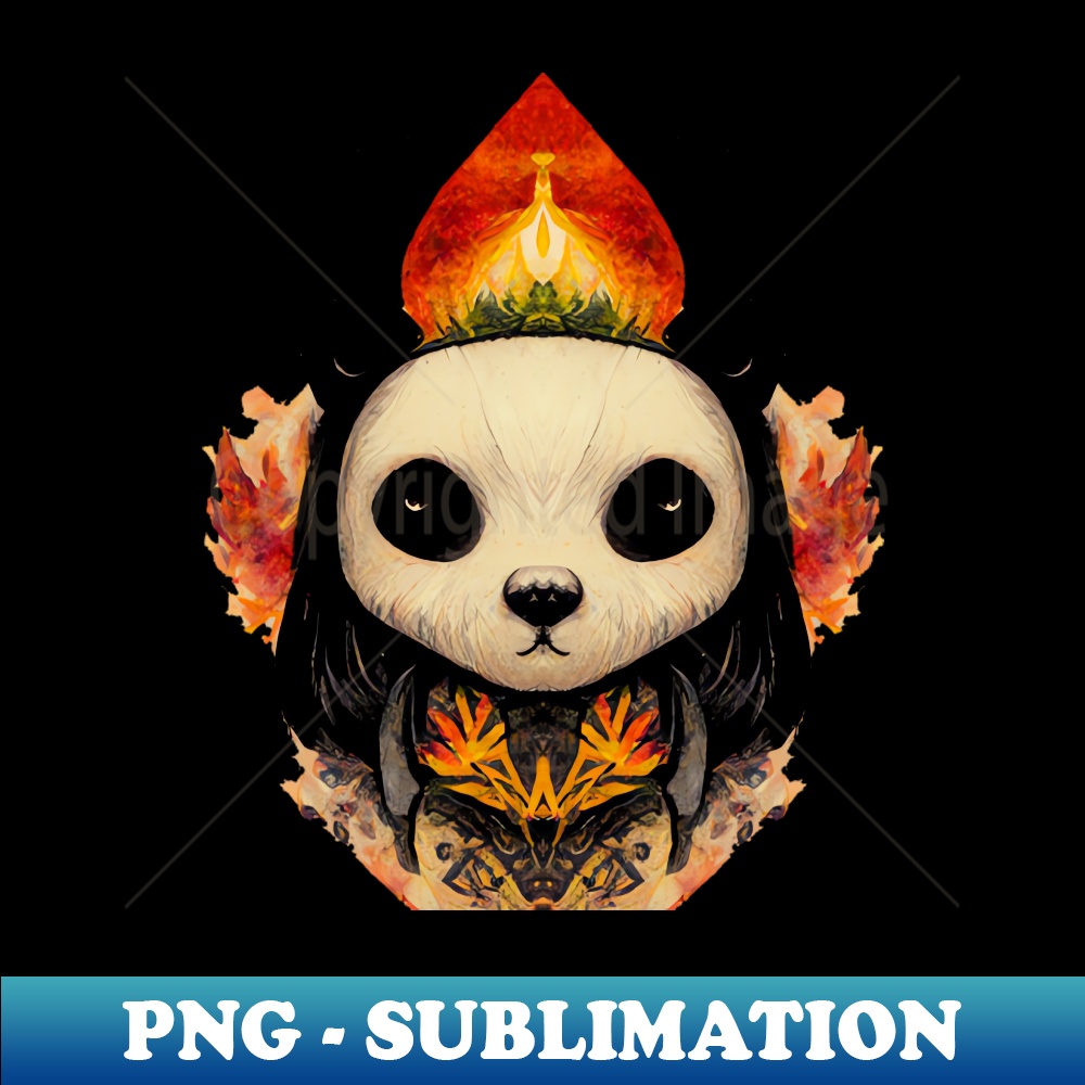 Cute Panda Sprite - Aesthetic Sublimation Digital File - Enh - Inspire ...