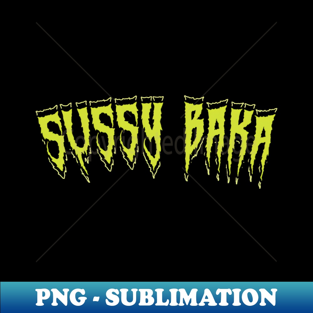 Funny Meme Sussy Baka - PNG Transparent Sublimation Design - | Inspire ...