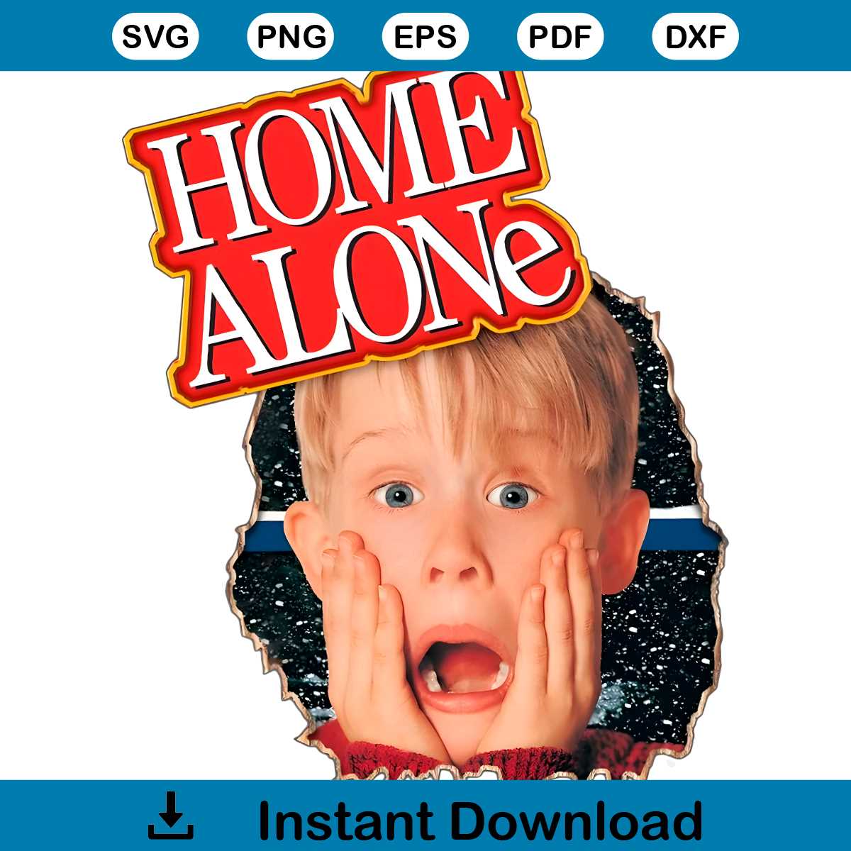 Funny Kevin Mccallister Scream Home Alone PNG Download - Inspire Uplift