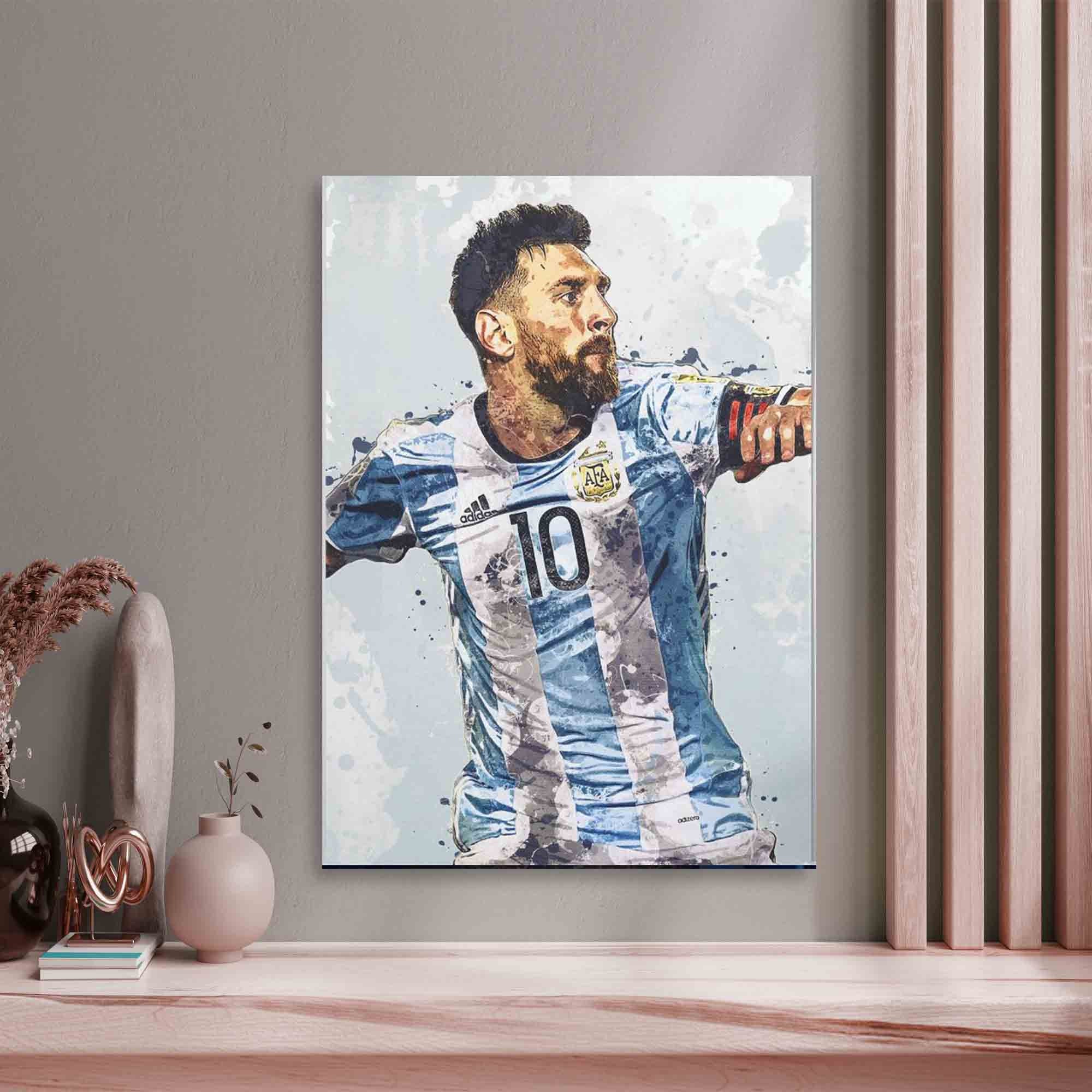 Lionel Messi Art Canvas Messi Motivational Quotes Art Canvas | Inspire ...