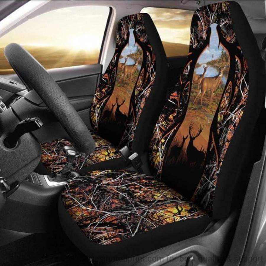 New Camo Deer Hunting Car Seat Cover | Inspire Uplift