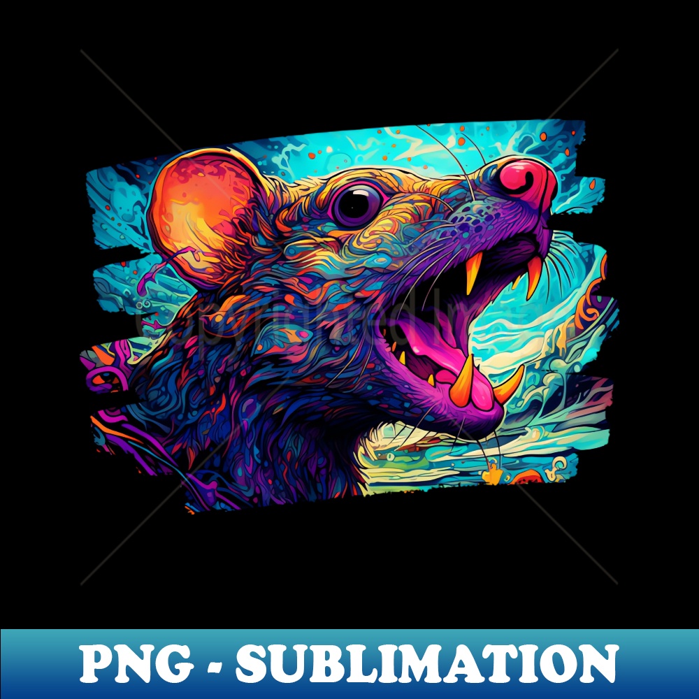 Roar Weasel Face Angry Weasel Art - PNG Sublimation Digital | Inspire ...