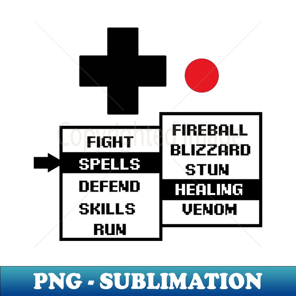 Healing classic rpg options menu choosing magic - Premium Su | Inspire ...