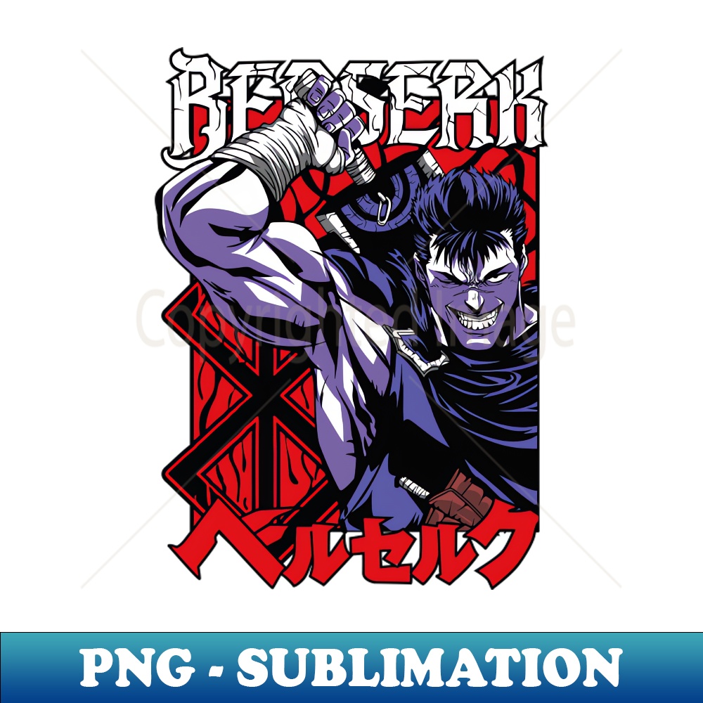 berserk anime - PNG Transparent Sublimation Design - Bring Y | Inspire ...