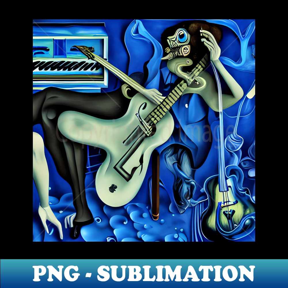 Blues Musicians Interacting With Each Other - Artistic Subli | Inspire ...