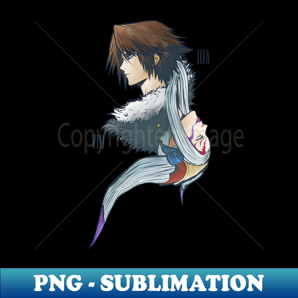 FF8 character art 2 - PNG Transparent Digital Download File - Inspire ...